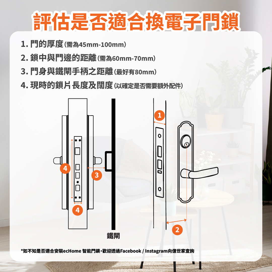 【一次看懂！智能門鎖安裝前你要知道的事】 | 億世家 ecHome