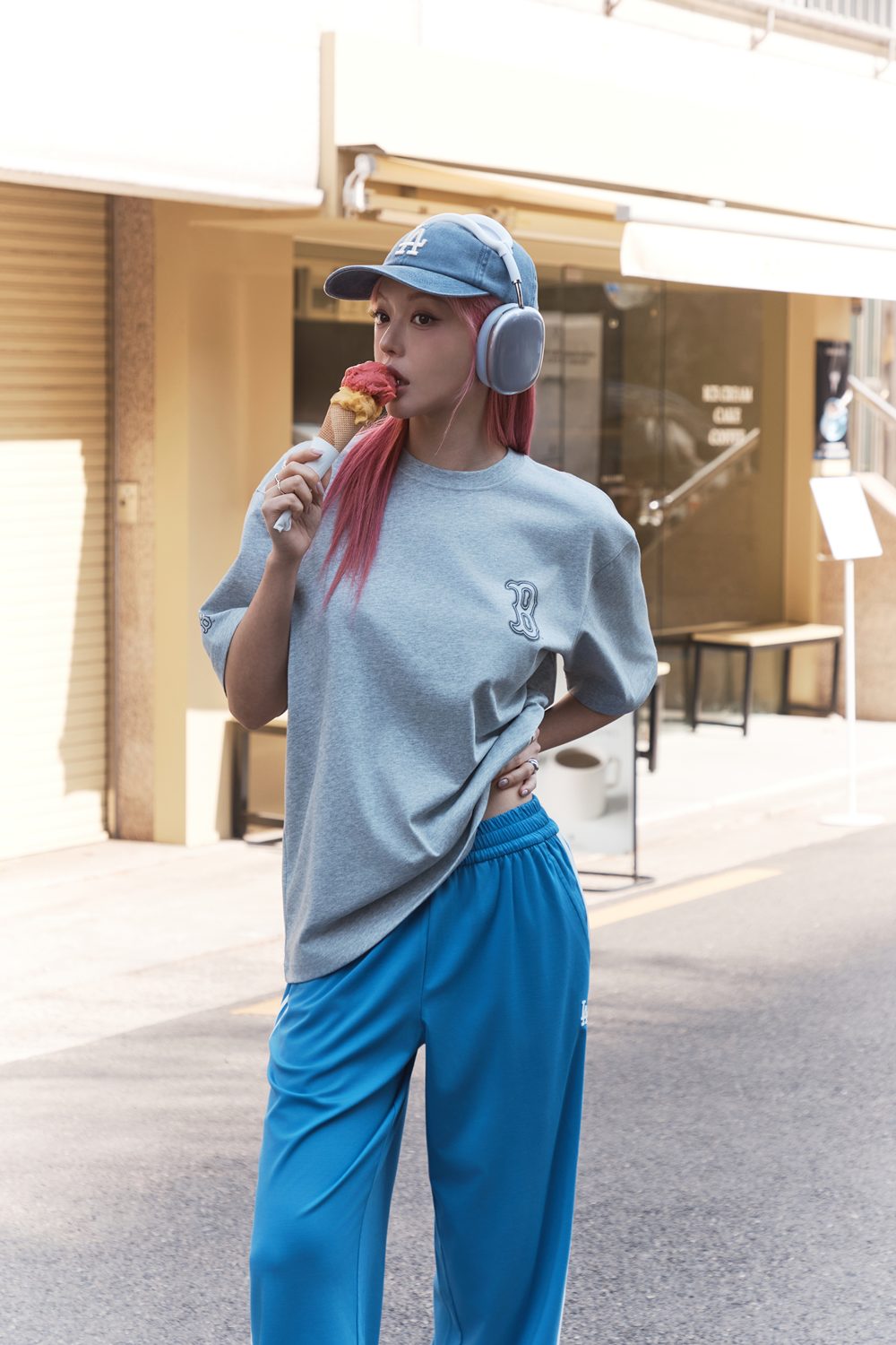 寬鬆剪裁 X 復古街頭 - MLB寬版大LOGO T恤 | MLB Korea HK